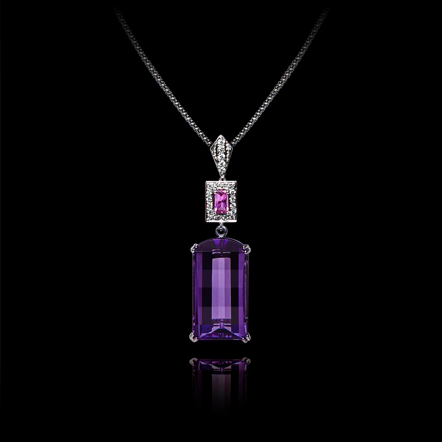 Amethyst, Sapphire & Diamond Enhancer